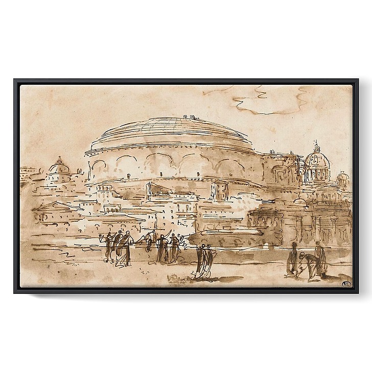 The Hall of Fame (framed canvas) · Louvre Shop