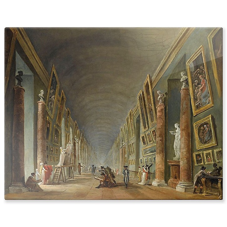 The Great Gallery, between 1801 and 1805 (aluminium panels) · Louvre Shop