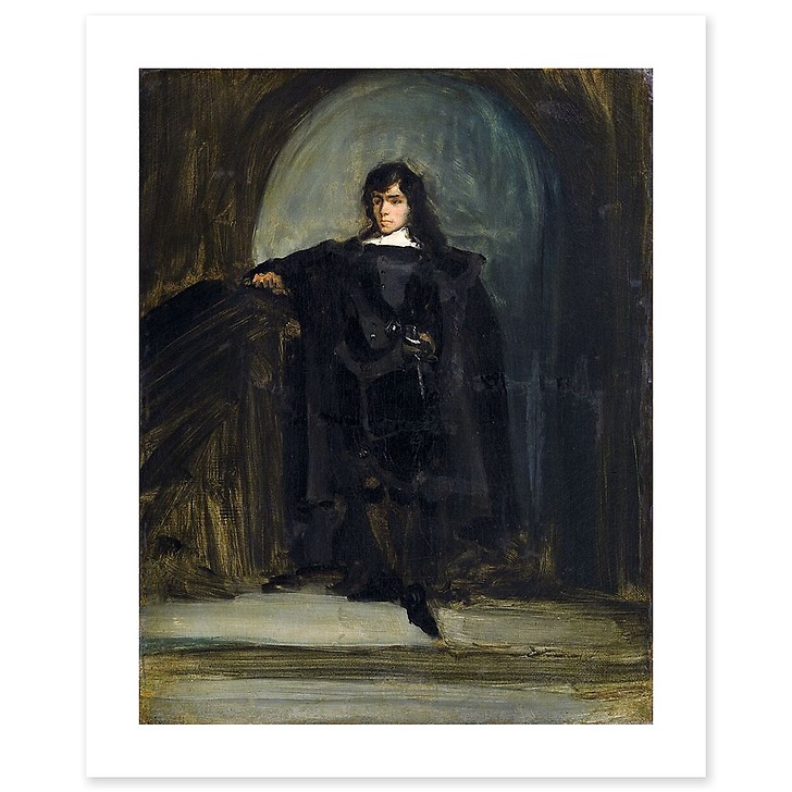 Self-portrait in Ravenswood or Hamlet (canvas without frame) · Louvre Shop