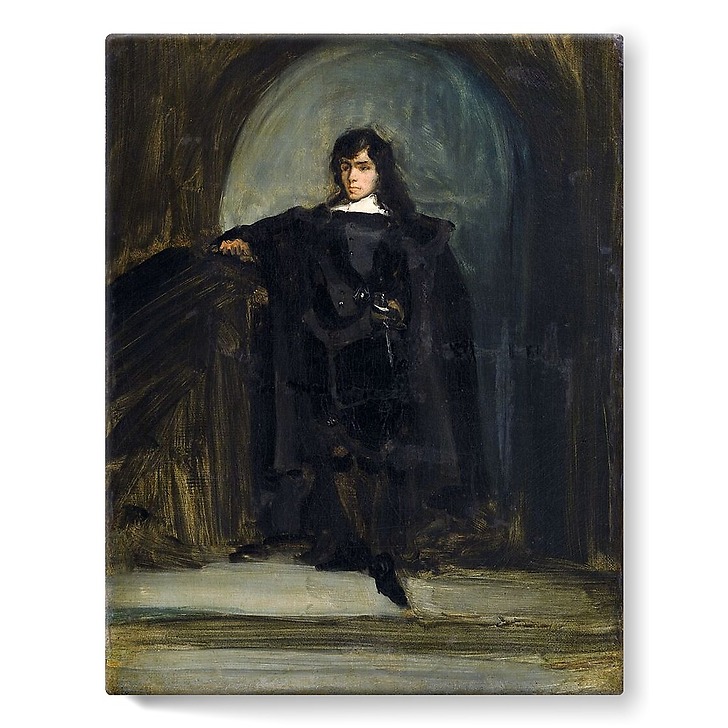 Self-portrait in Ravenswood or Hamlet (stretched canvas) · Louvre Shop