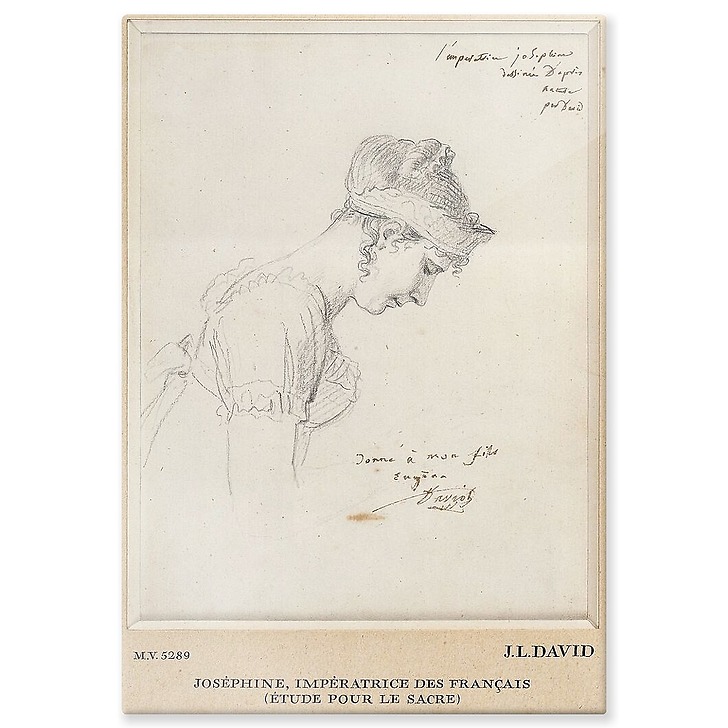 Portrait de l’impératrice Joséphine (aluminium panels) · Louvre Shop